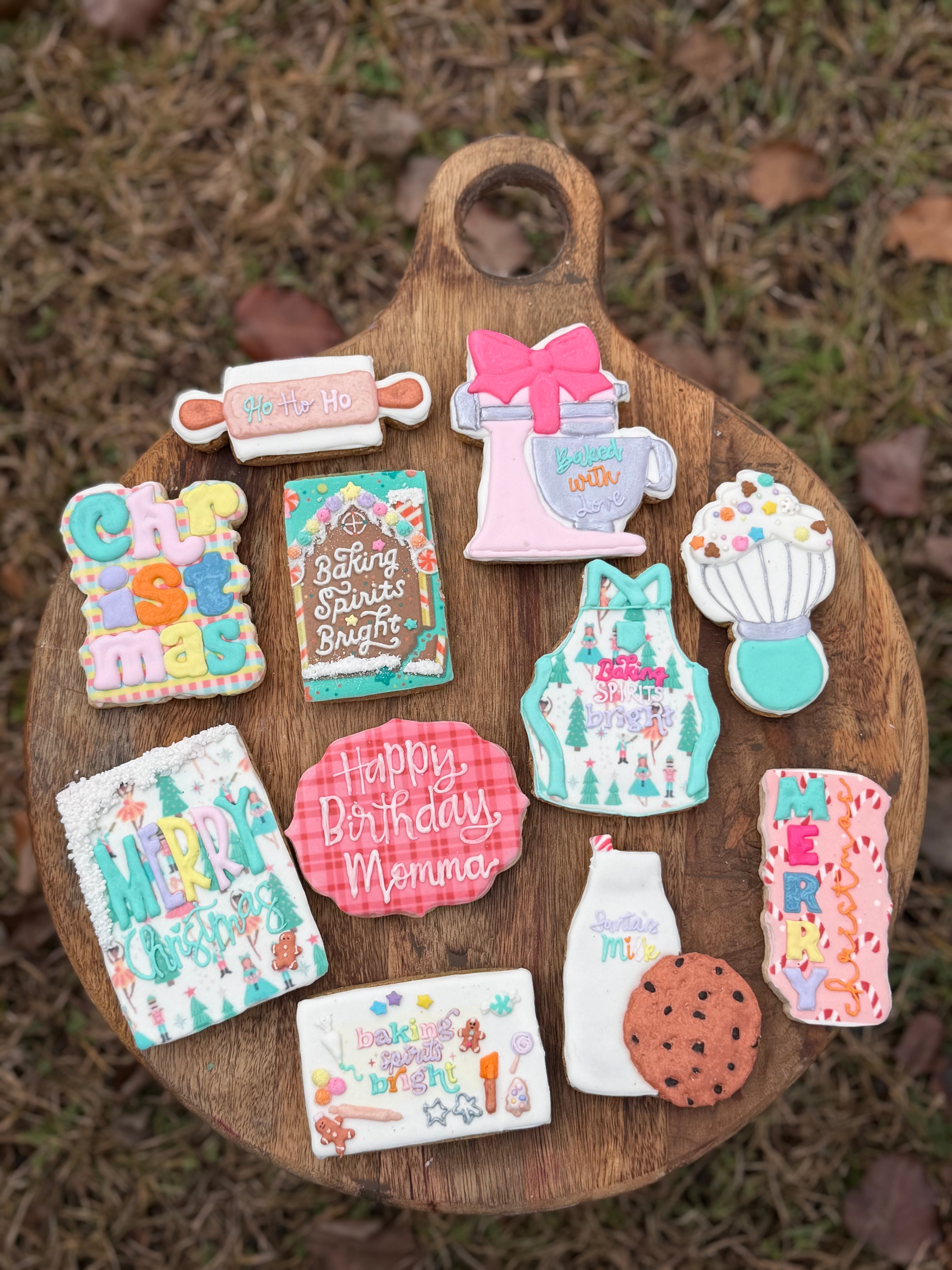 Tier I—Custom Decorated Gourmet Cookies – Hayward Hens Homestead & Bakery